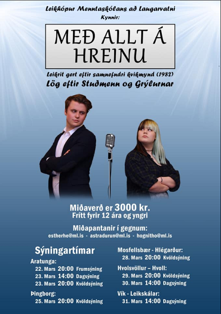 Með allt á hreinu - leikrit | Hvolsvöllur